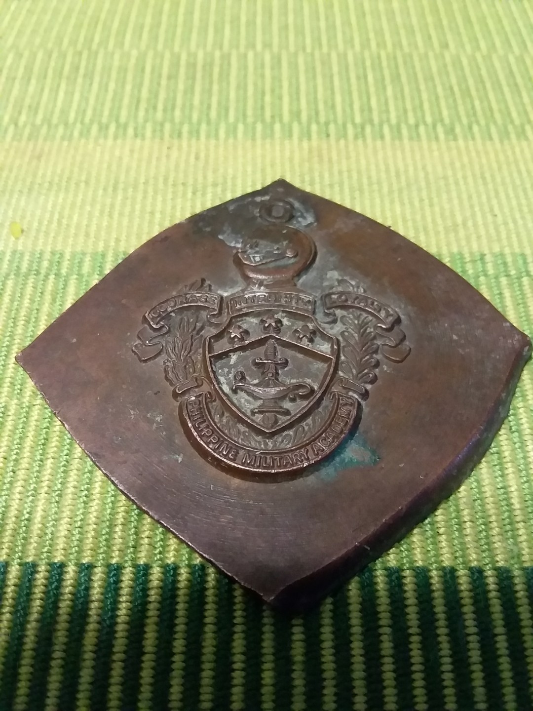 Philippine Military Academy PMA Copper Medal Coin Emblem, Hobbies ...