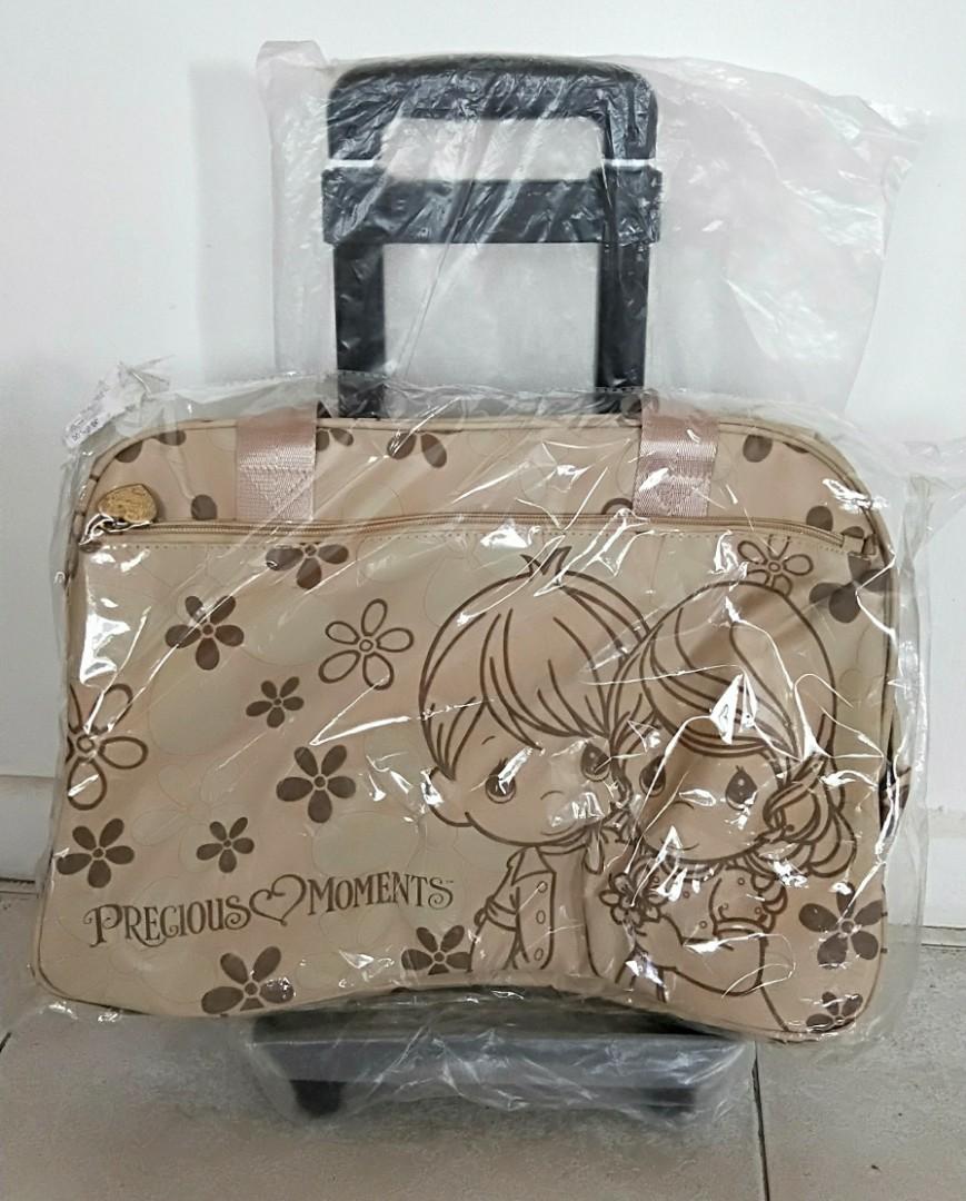 Precious Moments Trolley Duffel Bag, Women's Fashion, Bags & Wallets ...