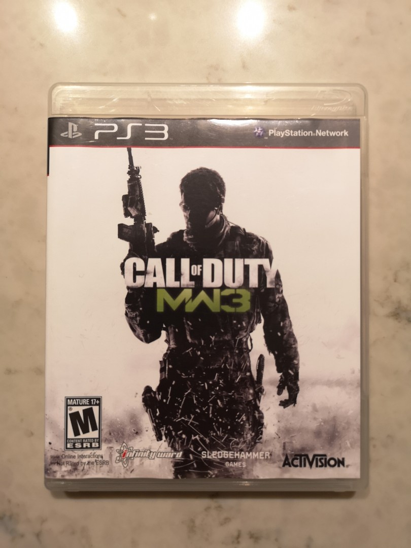 PS3 Call of Duty Modern Warfare 3, Video Gaming, Video Games ...