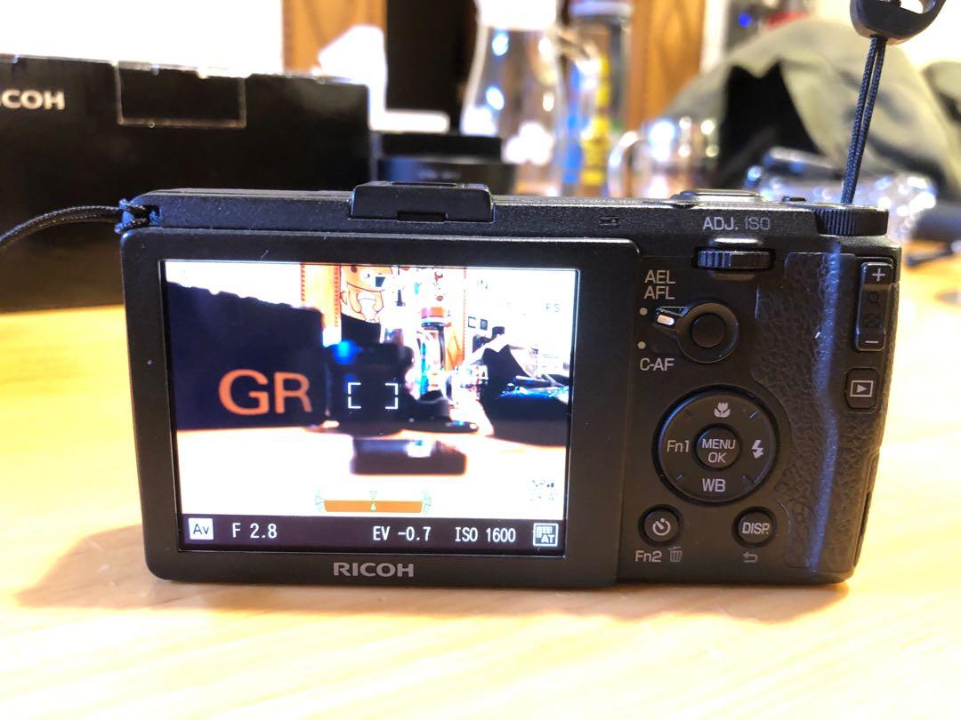 Ricoh GR 連 GW-3 21mm + GH-3 Hood, 攝影器材, 鏡頭及裝備 - Carousell
