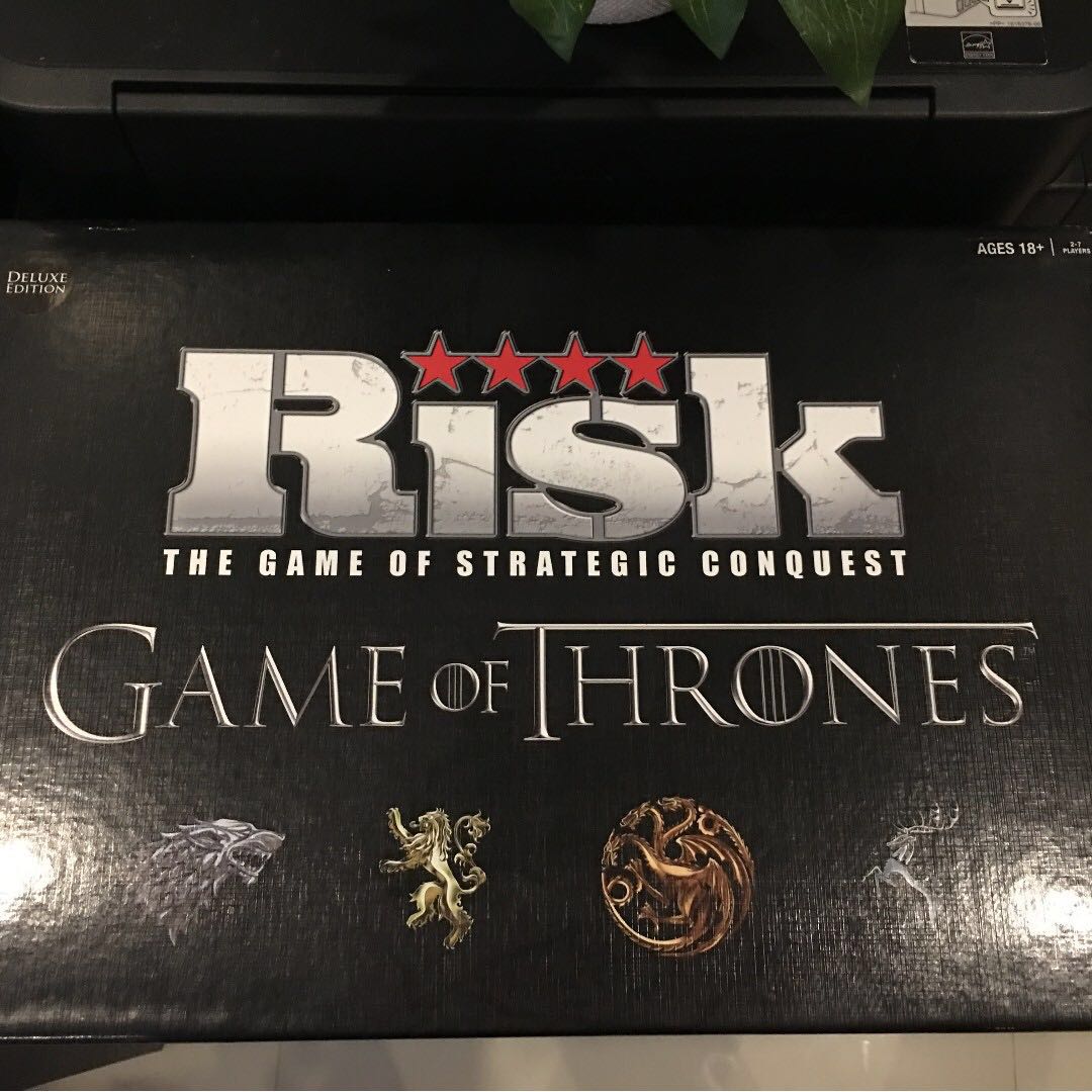 RISK Game of Thrones Deluxe Edition (w/ 2 MAPS), Hobbies & Toys, Toys ...
