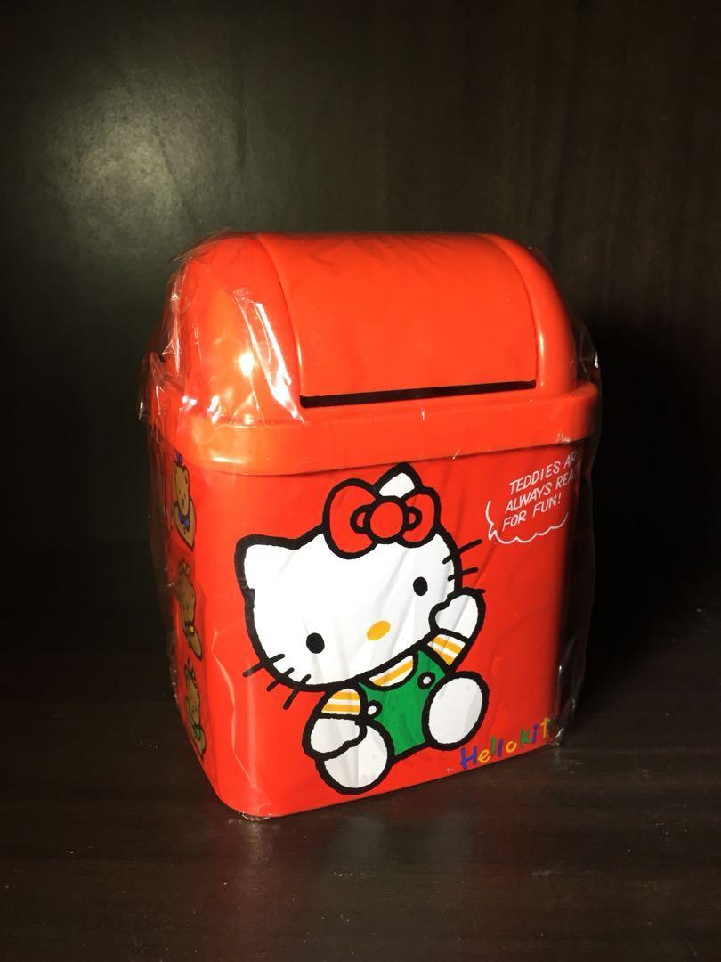 Sanrio Hello Kitty Trash Bin, Babies & Kids, Bathing & Changing, Other ...