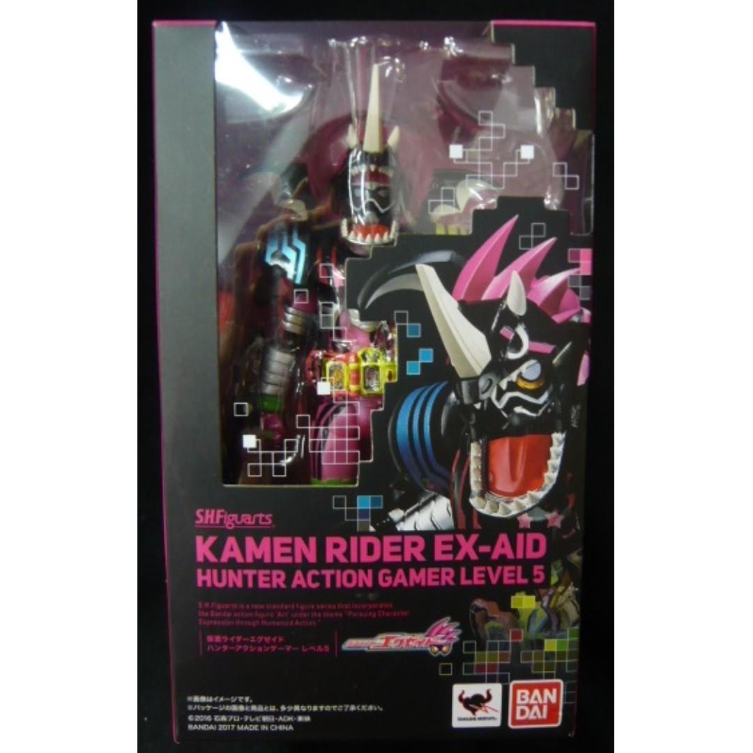 SHF S.H.Figuarts Kamen Rider Ex-aid Dragon Hunter action gamer level 5 ...