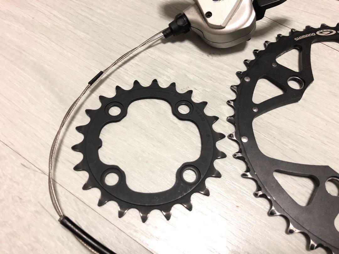 Shimano DEORE XT Shifter SL-M750 + Free Chain Ring, Sports Equipment ...