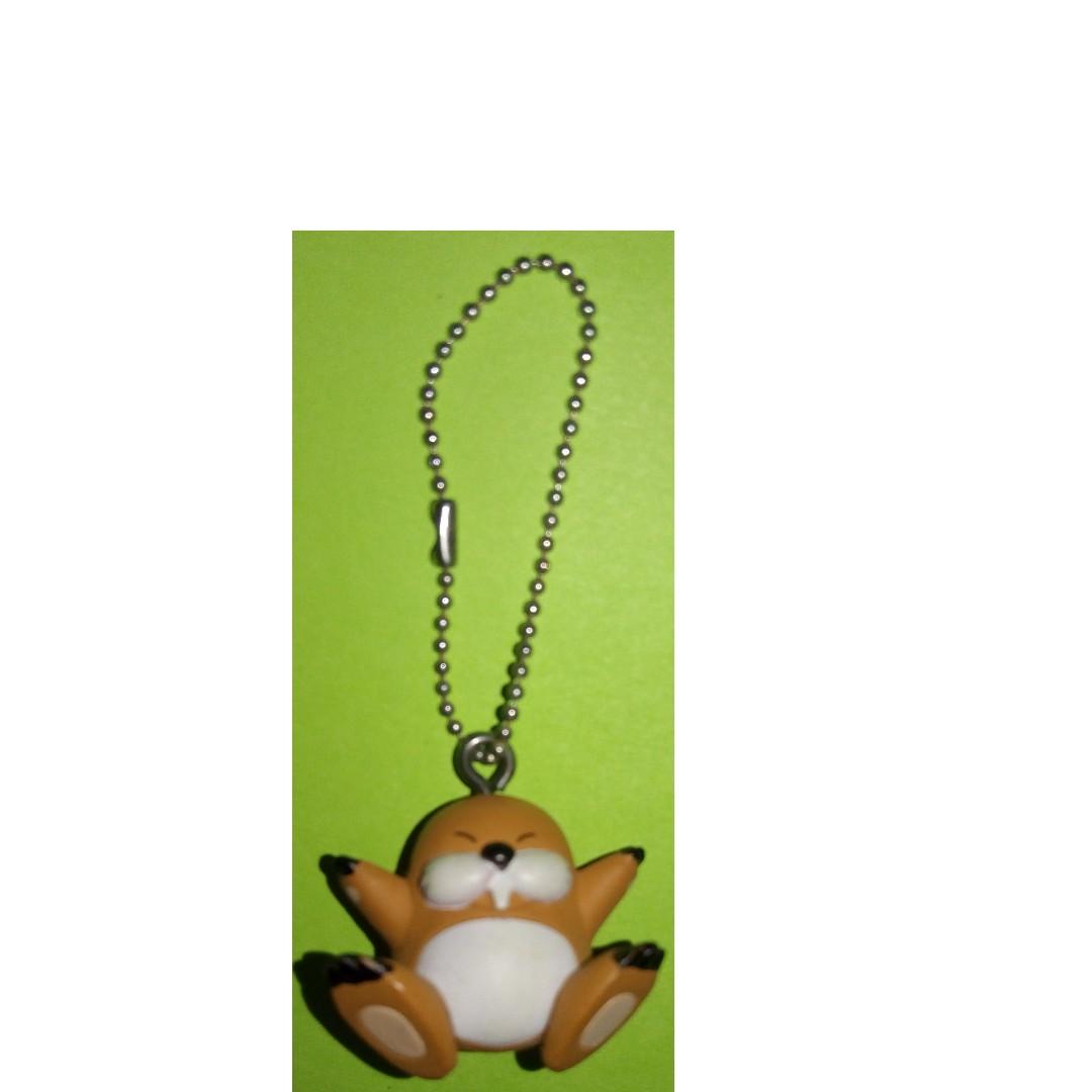 Super Mario Bros. Wii Keychain Figure ~ MONTY MOLE by Takara Tomy ...