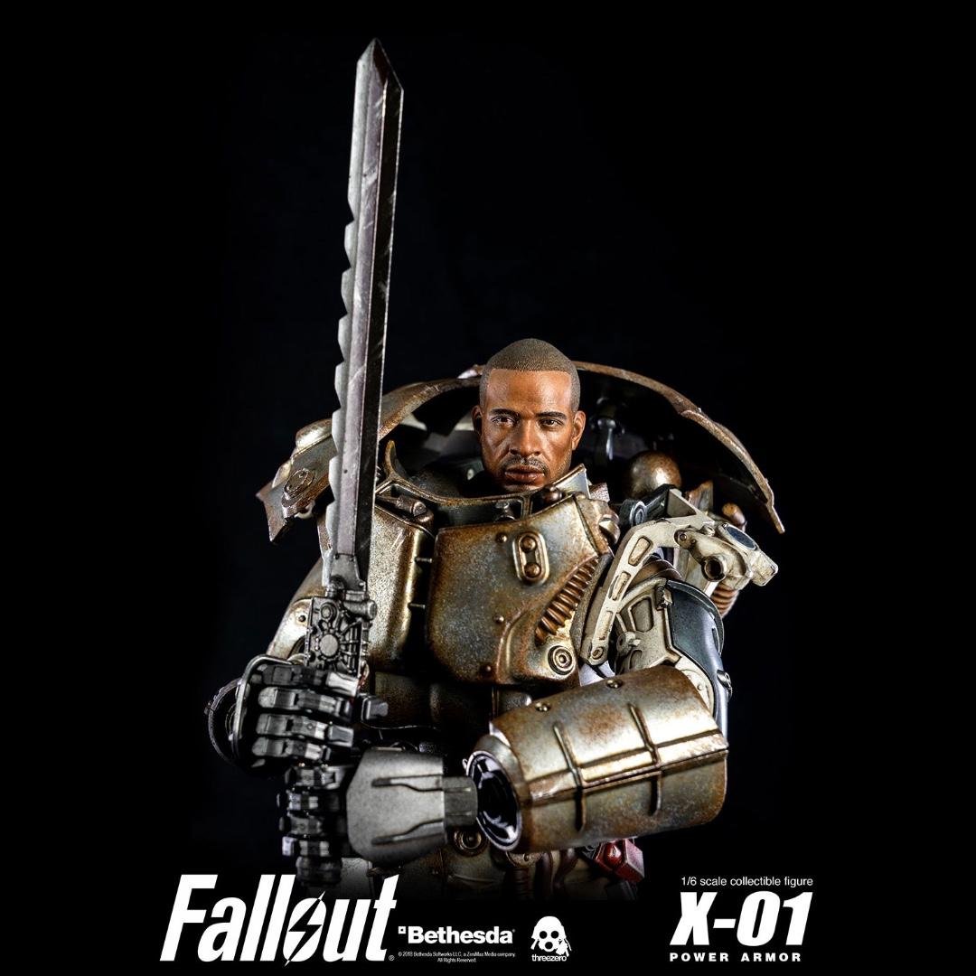 ThreeZero - Fallout 4 - X-01 Power Armor (1/6 Scale), Hobbies & Toys ...