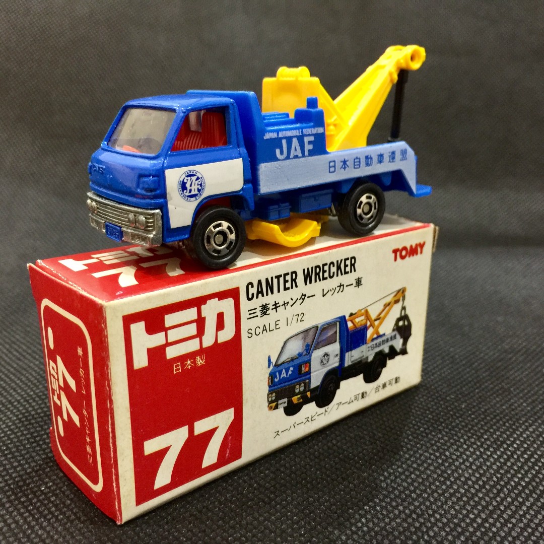 Tomica 77 Made in Japan Canter Wrecker, Hobbies & Toys, Toys & Games on ...