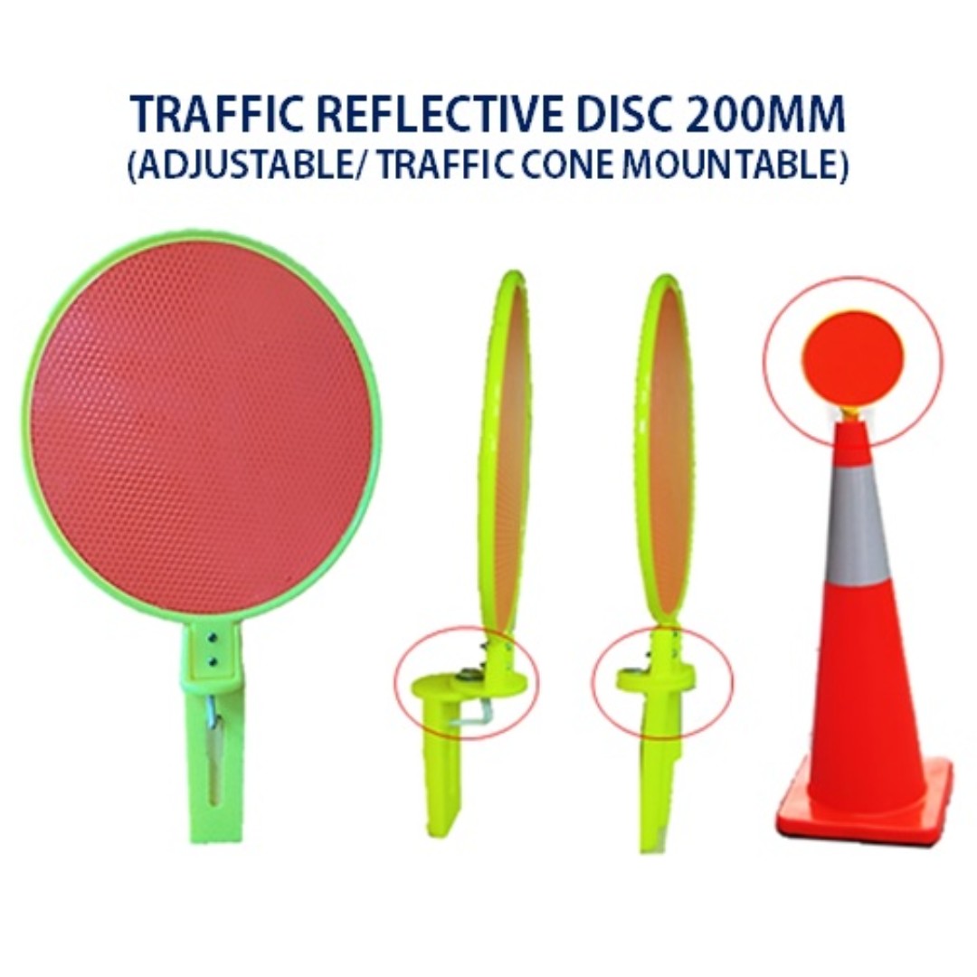 TRAFFIC REFLECTIVE DISC/ TRAFFIC CONTROL DISC 200MM, Everything Else on ...