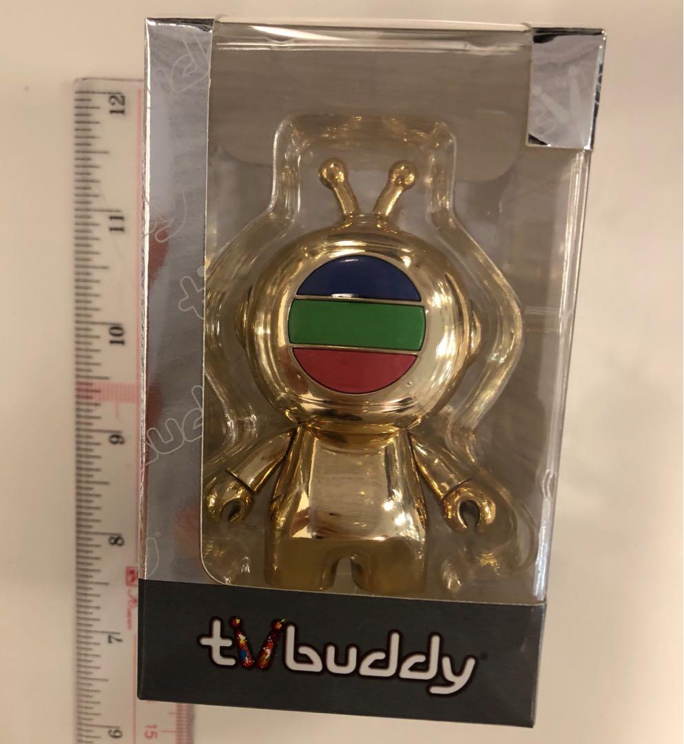 tVbuddy 公仔 擺設 限量版 金色 全新, 興趣及遊戲, 玩具 & 遊戲類 - Carousell