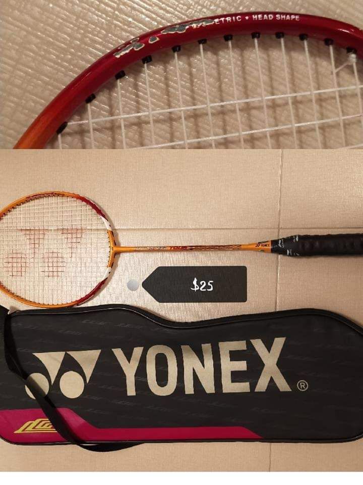 Yonex Badminton Racket, Sports Equipment, Sports & Games, Racket & Ball ...