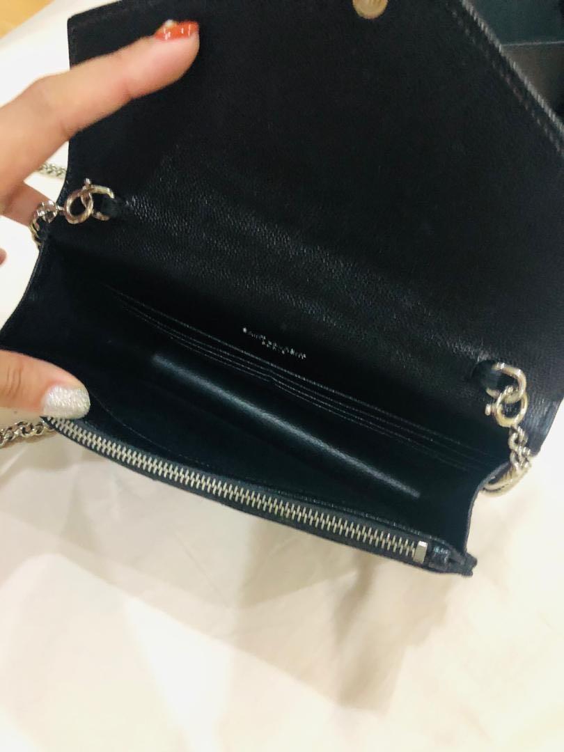 YSL WOC (wallet on chain), Luxury, Bags & Wallets on Carousell
