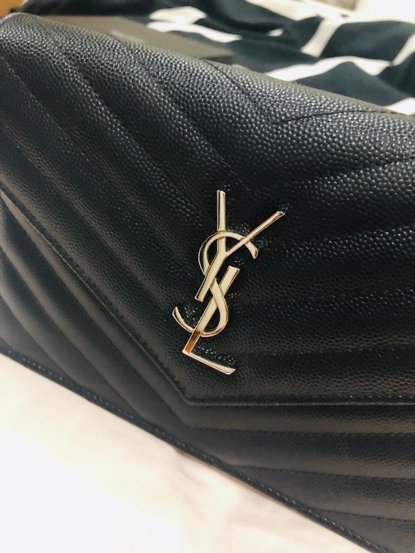 YSL WOC (wallet on chain), Luxury, Bags & Wallets on Carousell