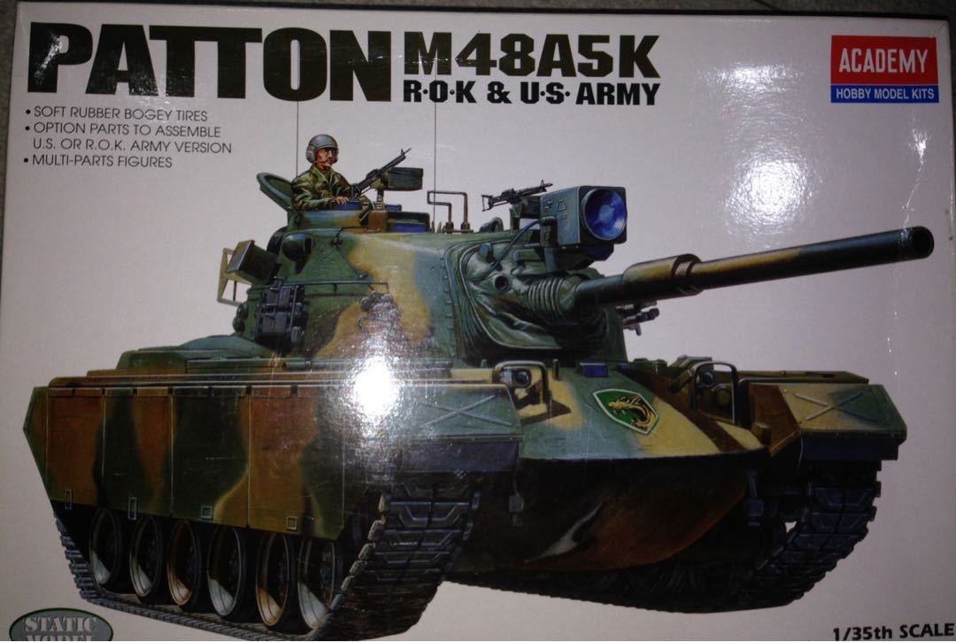 1/35 M48A5K Patton ROK & US Army, Hobbies & Toys, Toys & Games on Carousell