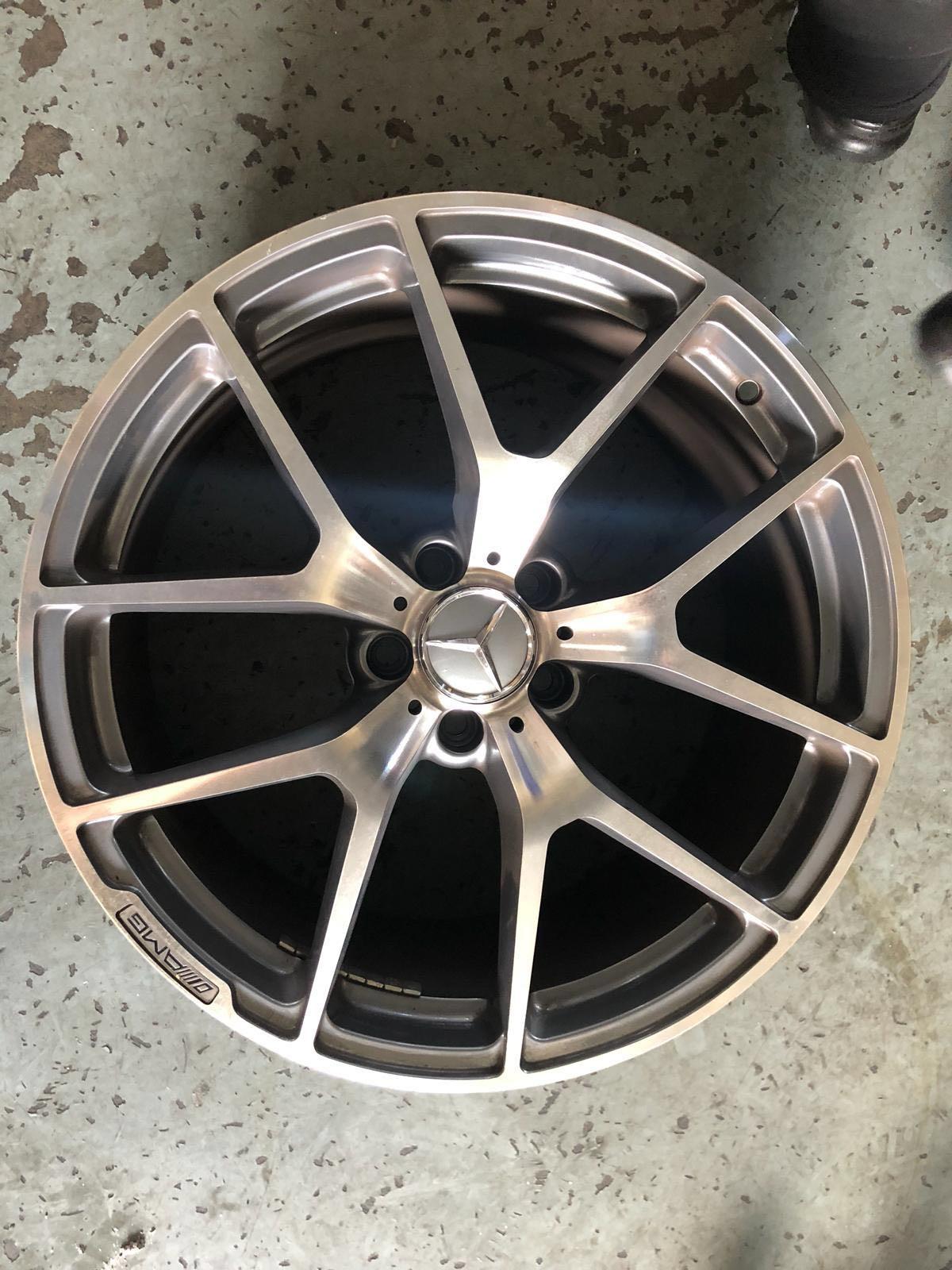 19” AMG rims staggered, Car Accessories, Tyres & Rims on Carousell