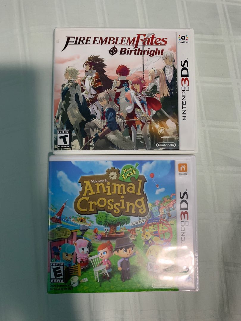 Animal crossing new leaf & fire emblem birthright, Video Gaming, Video ...