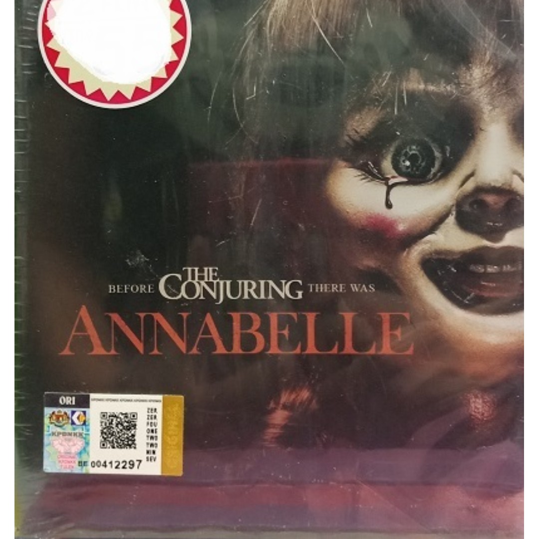 English Movie Annabelle Blu-ray, Hobbies & Toys, Music & Media, CDs ...