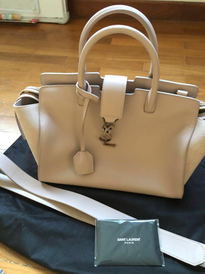 Authentic New Beige YSL Bag, Luxury, Bags & Wallets on Carousell