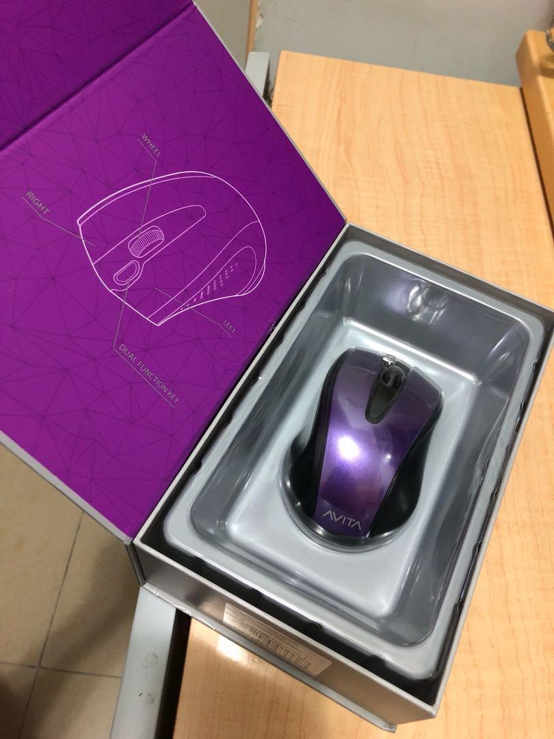Avita Ubique MU100 wireless optical mouse 100% new, 電腦＆科技, 商務用科技產品 ...