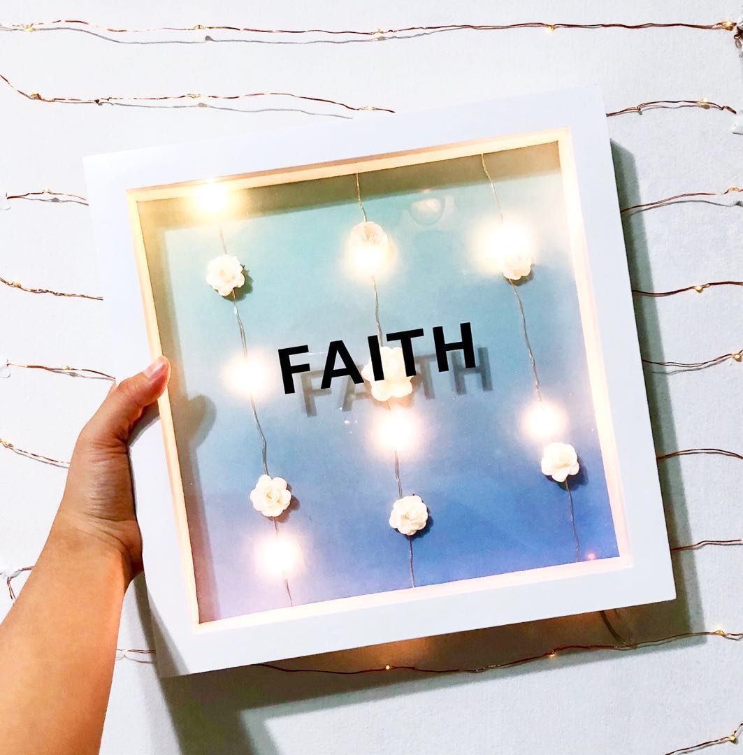 Birthday wish light box (customisable), Hobbies & Toys, Stationery ...