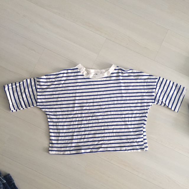 BNIP made in Korea quality material blue strips basic essentials loose ...