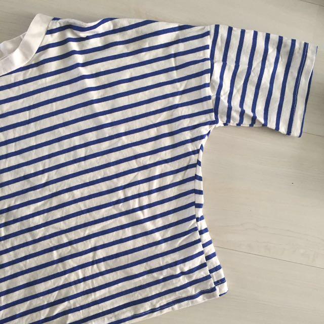 BNIP made in Korea quality material blue strips basic essentials loose ...