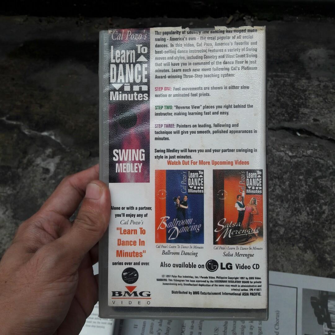Cal Pozo's Learn to Dance VHS, Hobbies & Toys, Music & Media, Music ...