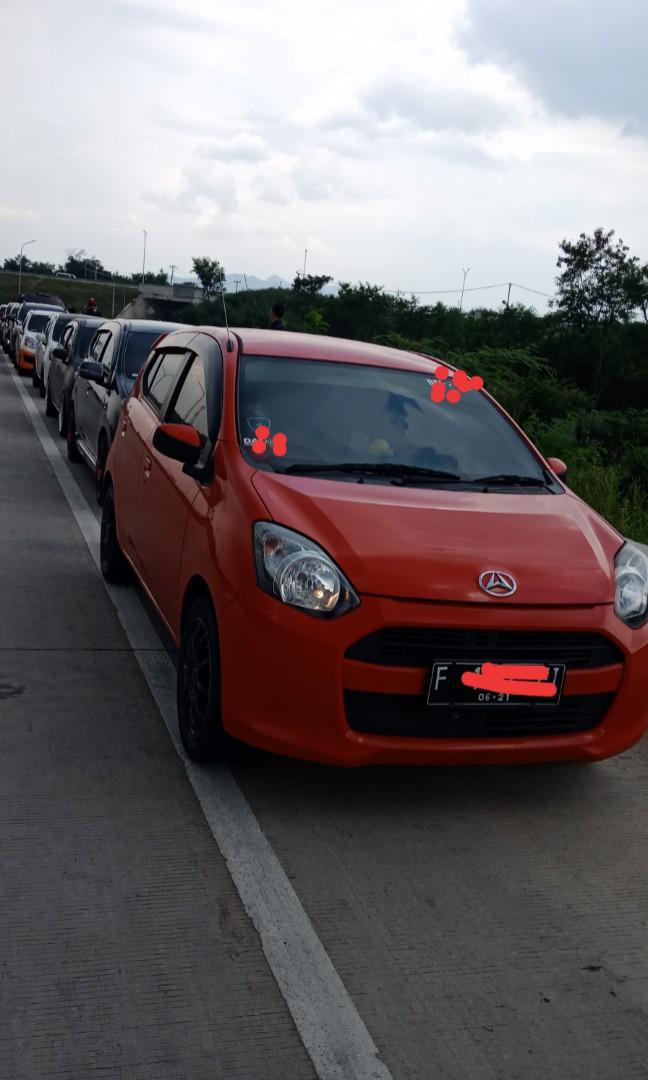 Daihatsu Ayla M 2016 plat F Bogor Kota Merah Istimewa (harga nego ...