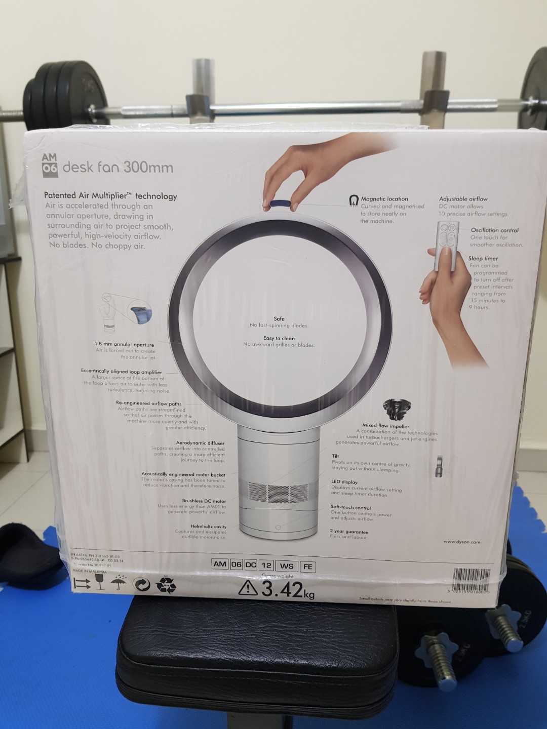 Dyson AM06 Deskfan SEALED, Furniture & Home Living, Lighting & Fans ...