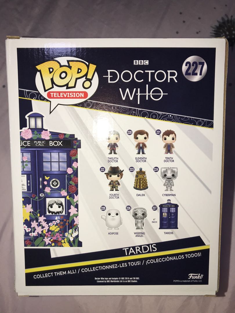 Funko Pop TV: Doctor Who 6" Tardis Clara Memorial 227, Hobbies & Toys ...