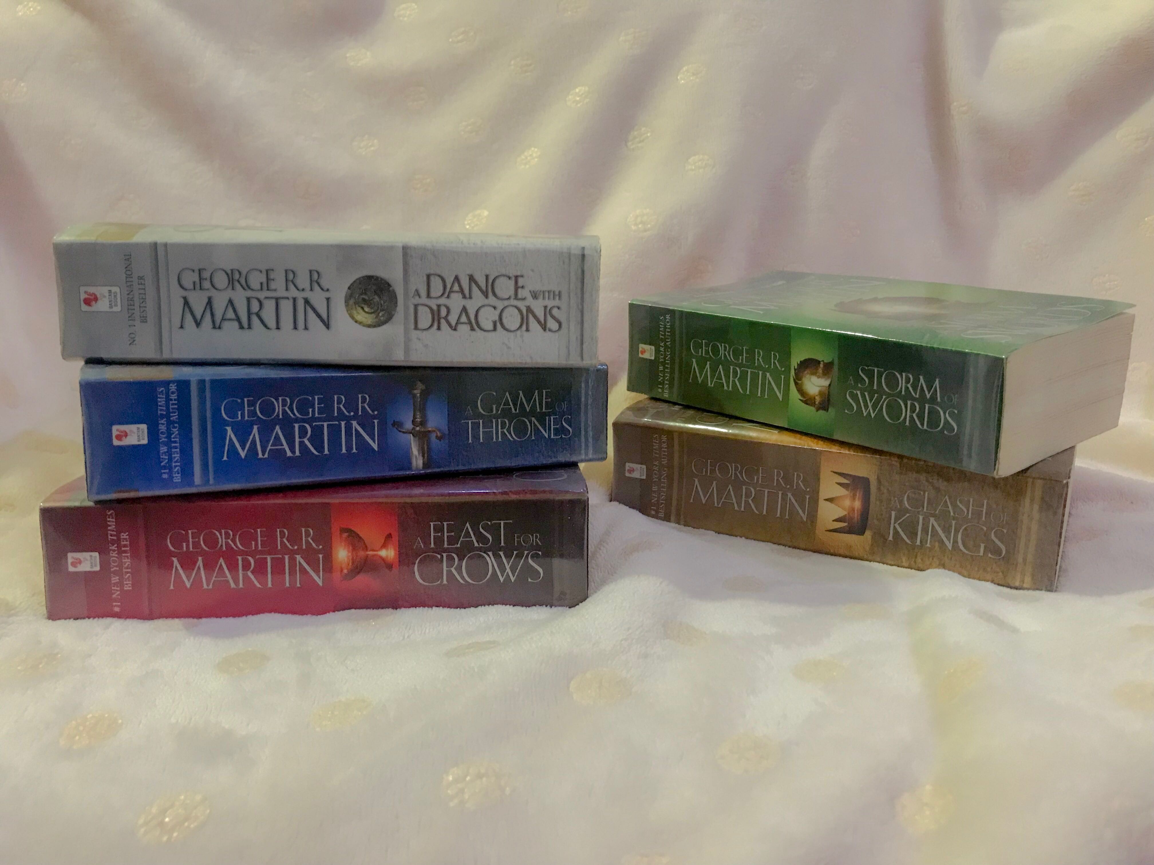 Game of Thrones Complete Book Set, Hobbies & Toys, Books & Magazines ...