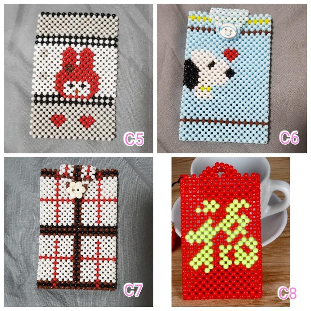 Handmade Bead card Holder, Hobbies & Toys, Stationery & Craft, Handmade ...