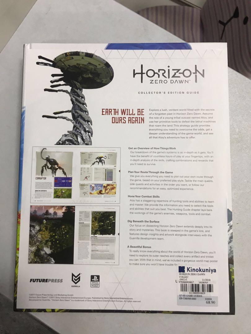 Horizon zero dawn guide book, Hobbies & Toys, Books & Magazines ...