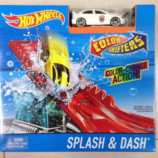 Hotwheels Splash & Dash Colour Shifter (Mitsubishi Evo Lancer X), Hobbies & Toys, Toys & Games ...