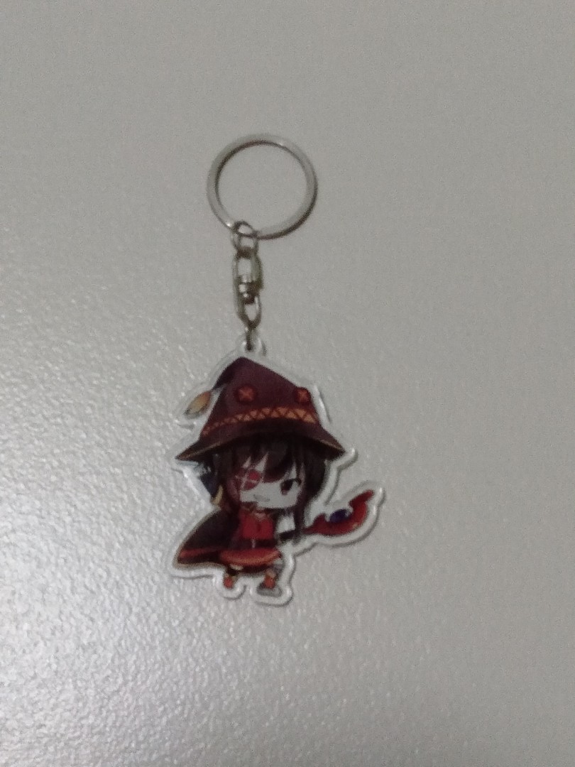 Konosuba Megumin Keychain, Hobbies & Toys, Memorabilia & Collectibles ...