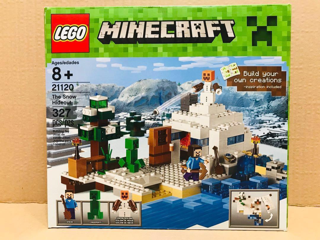 LEGO minecraft Set (The snow Hideout) UP$155.37, Hobbies & Toys, Toys ...
