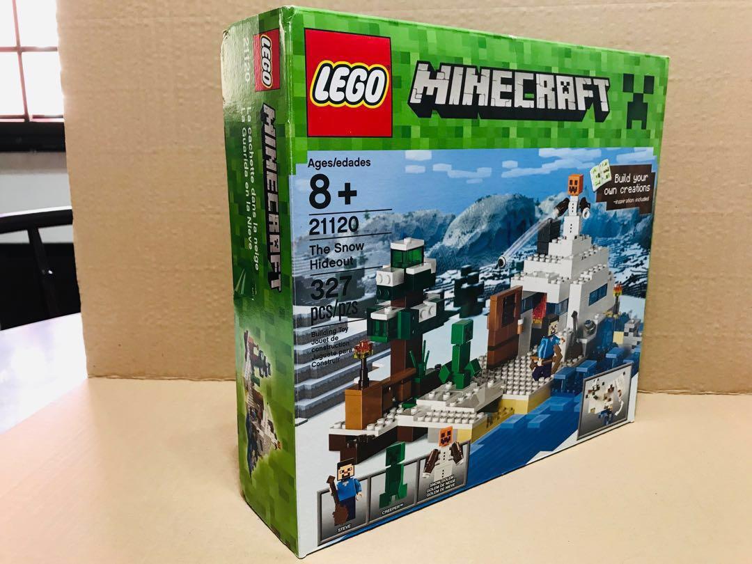 LEGO minecraft Set (The snow Hideout) UP$155.37, Hobbies & Toys, Toys ...