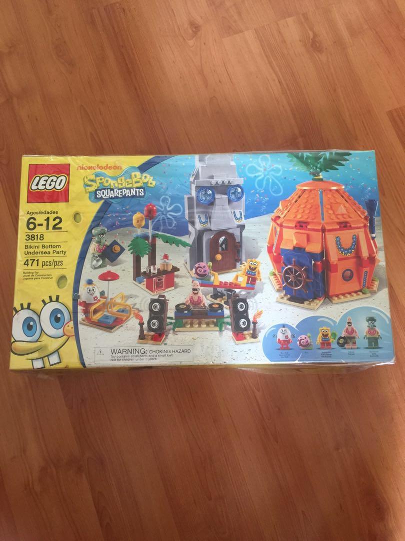 LEGO Spongebob Squarepants Undersea Party 3818, Hobbies & Toys, Toys ...