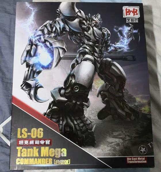 (Preorder) Megatron Black Mamba BMB LS-06 Tank Mega BMB LS06 oversized ...