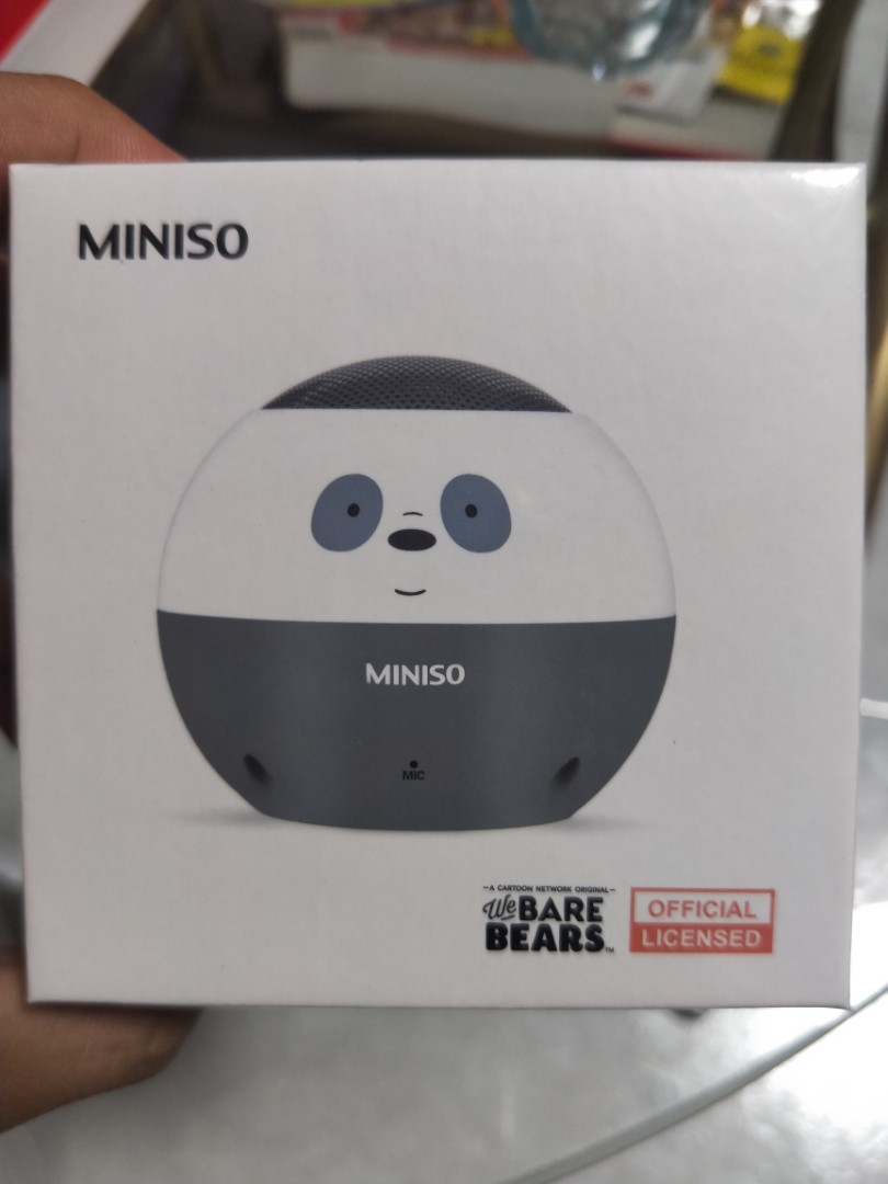 MINISO PANDA MINI WIRELESS SPEAKER D-95b, Audio, Soundbars, Speakers ...