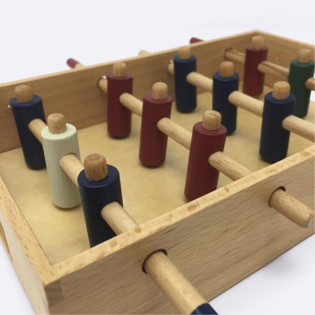 Muji foosball wooden table football game set, Babies & Kids, Baby ...