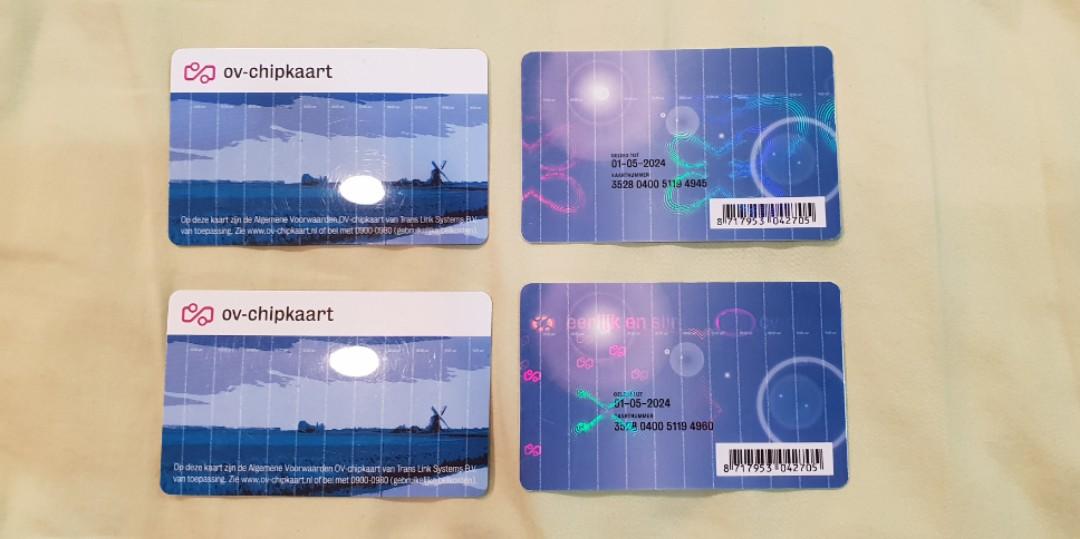 Netherlands OV-chipkaart, Tickets & Vouchers, Flights & Overseas ...