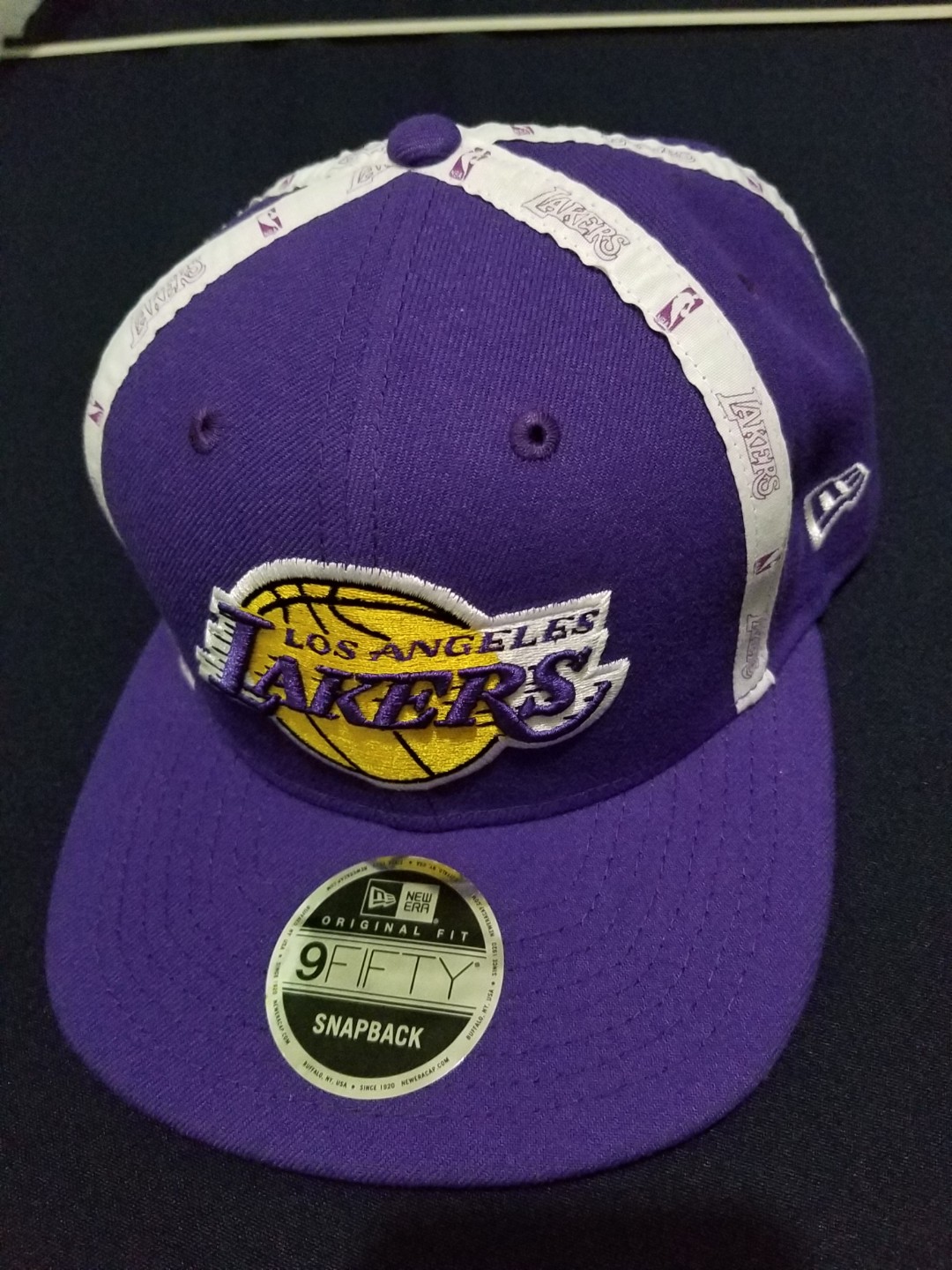 New Era Lakers cap, Men's Fashion, Watches & Accessories, Caps & Hats ...