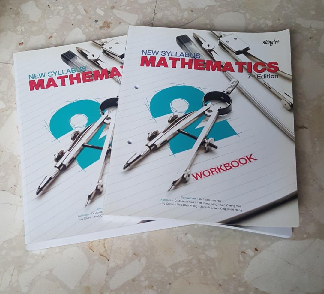 New Syllabus Mathematics 7th Edition 2 (Textbook and Workbook), Hobbies ...