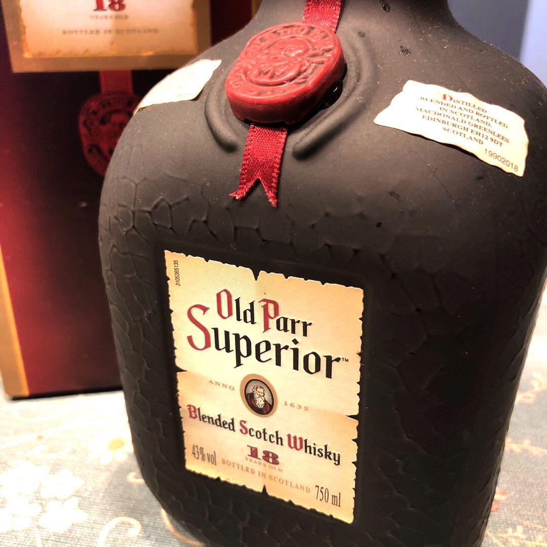 Old Parr 18 Superior Whisky w box (750ml), Food & Drinks, Alcoholic ...