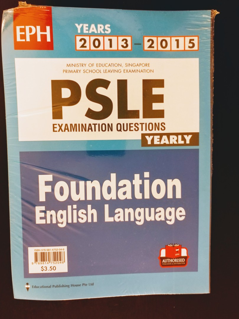 PSLE Foundation English 2013-2015 Past Papers, Hobbies & Toys, Books ...