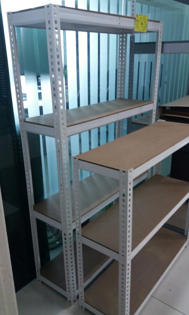 Rak Besi Boltless, Furniture & Home Living, Furniture, Shelves ...