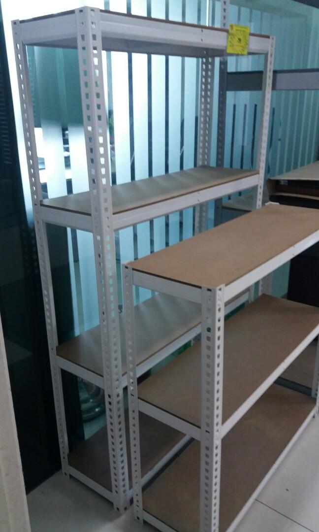 Rak Besi Boltless, Furniture & Home Living, Furniture, Shelves ...