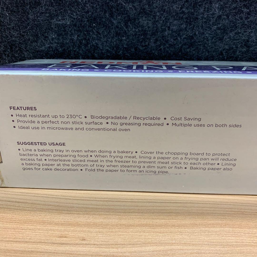 Redman Siliconised Baking Paper, Furniture & Home Living, Kitchenware ...