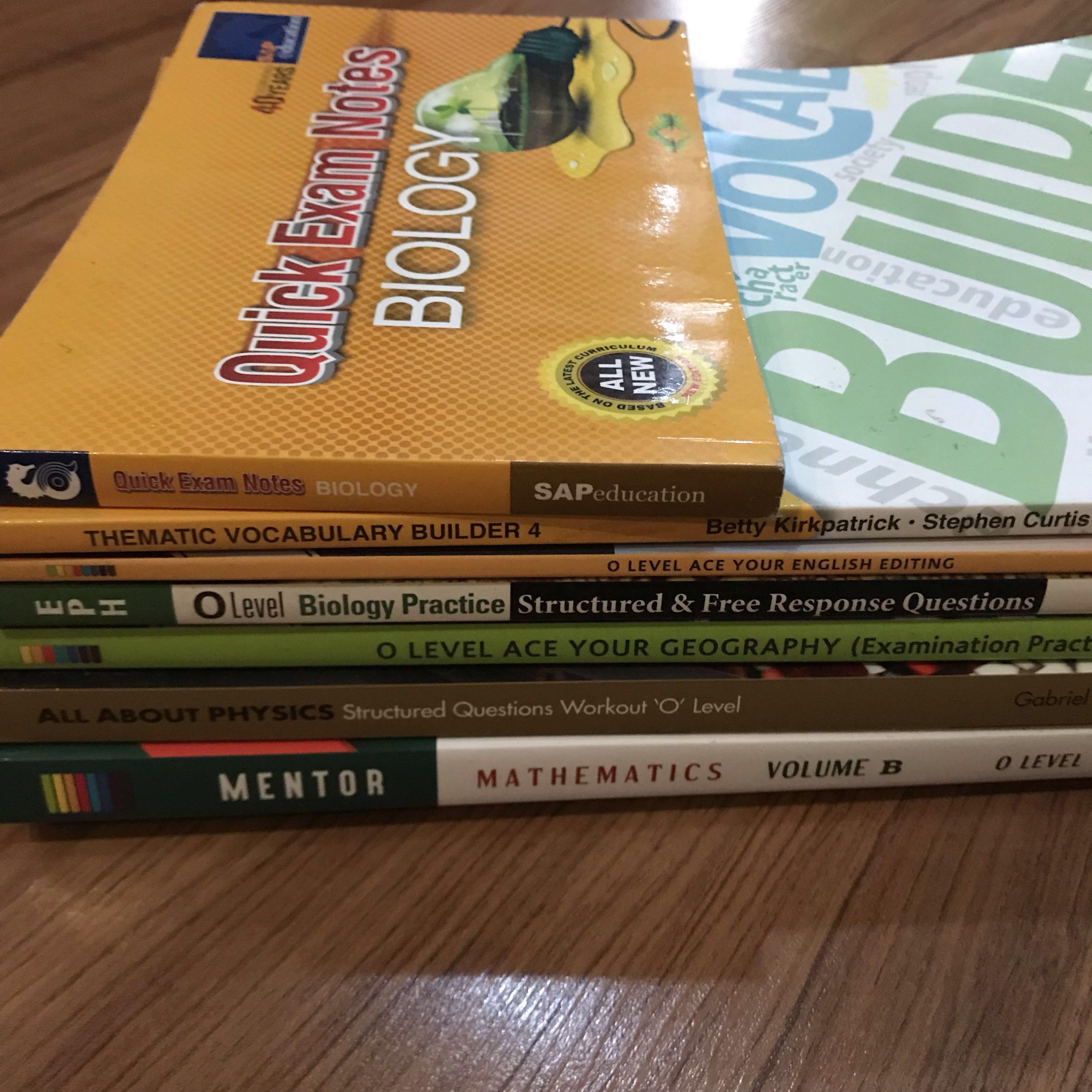 Secondary School Assessment Books, Hobbies & Toys, Books & Magazines ...