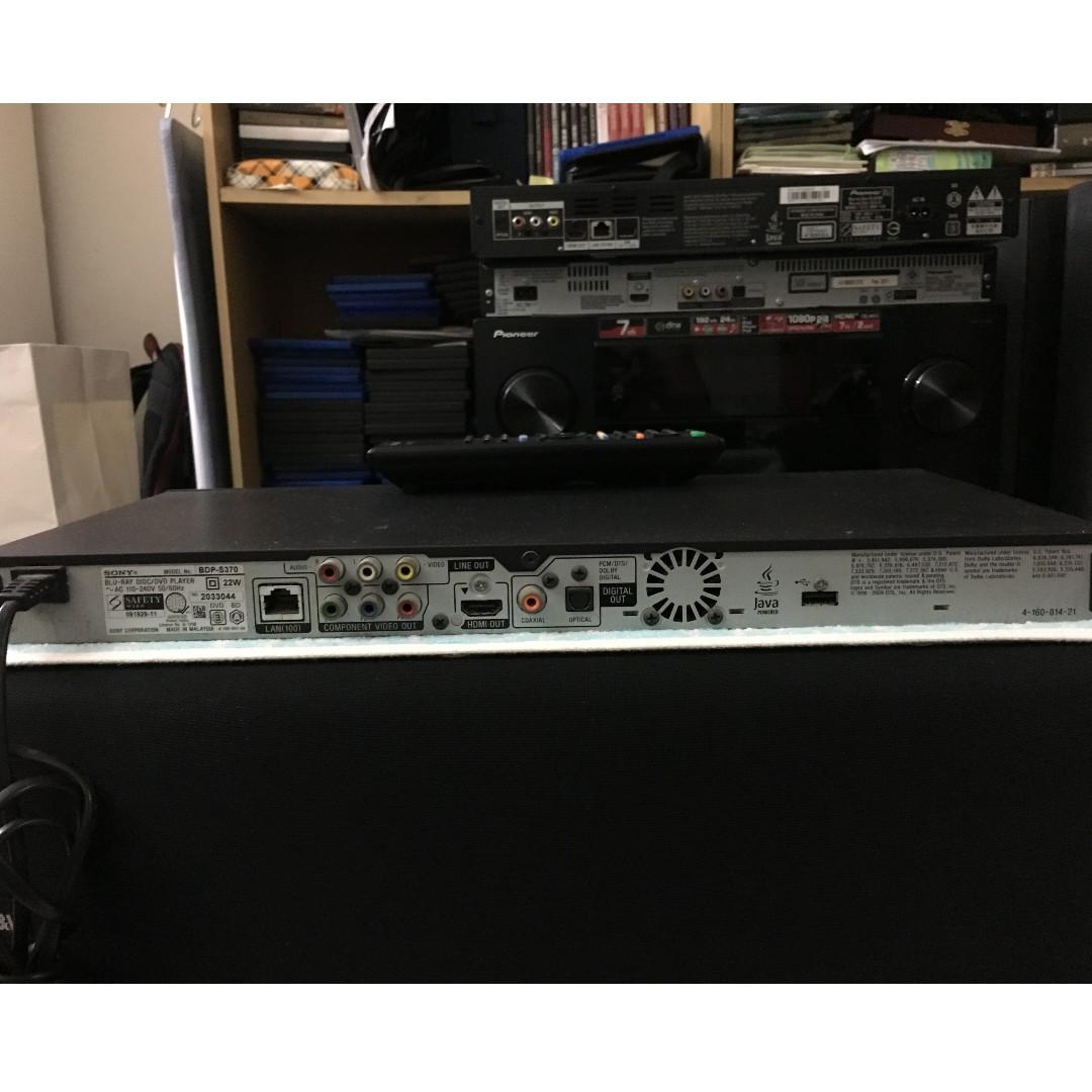 Sony BDP-S370 SACD (Super Audio CD) Blu-ray player (with original ...